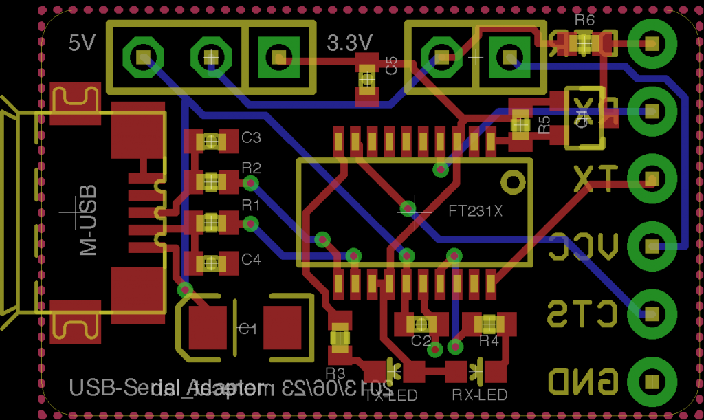 morecat_lab » FT231X アダプタFT231X adapter